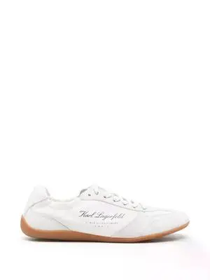 Karl Lagerfeld Altia Logo-print Sneakers - White
