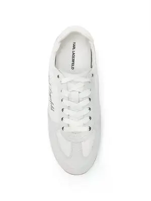 Karl Lagerfeld Altia Logo-print Sneakers - White