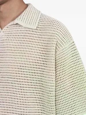 Auralee Tussah Polo Shirt - Neutrals