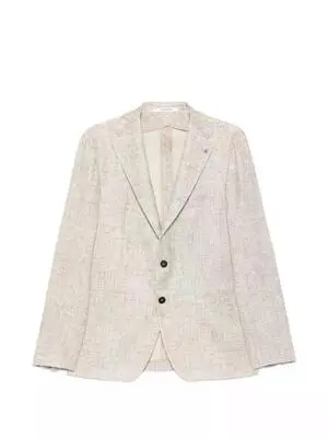 Tagliatore Single-breasted Blazer - Neutrals