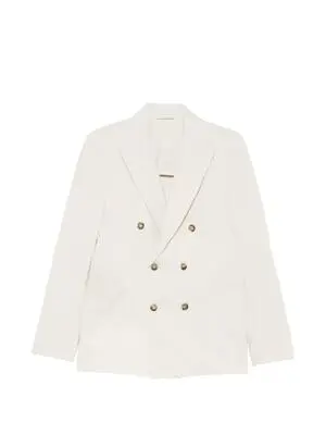 CIRCOLO 1901 Double-breasted Peak-lapels Blazer - Neutrals