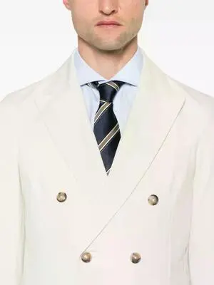 CIRCOLO 1901 Double-breasted Peak-lapels Blazer - Neutrals