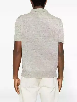 AMARANTO Short-sleeve Polo Shirt