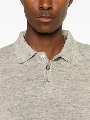 AMARANTO Short-sleeve Polo Shirt