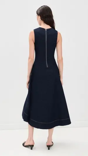 ALIGNE Liberty Denim Midi Dress