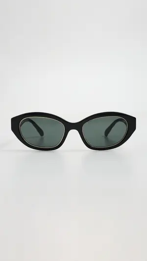 Tory Burch Kira Cateye Sunglasses - Black