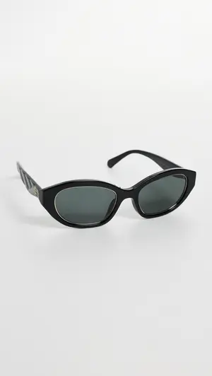 Tory Burch Kira Cateye Sunglasses - Black
