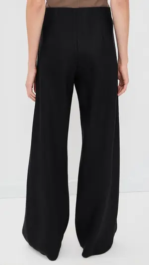 Vince Colette Linen Bias Pants - Black