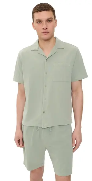 ALEX CRANE Featherweight Caza Camp Shirt