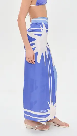 ANCORA Orea Pareo Wrap Skirt