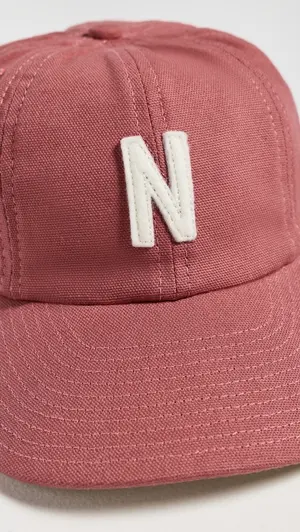 Norse Projects Felt N Canvas Panel Cap