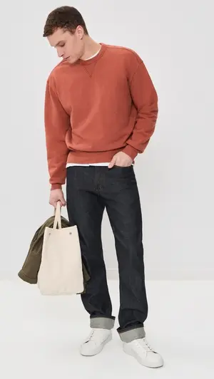 Norse Projects Kulhuse Sweatshirt - Cowhide