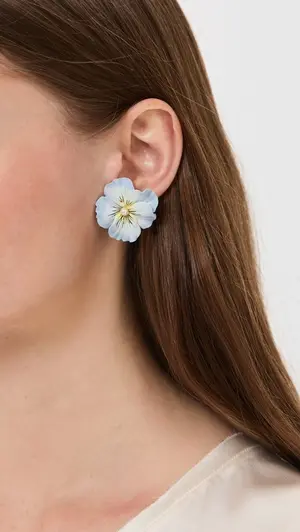 JENNIFER BEHR Viletta Earrings - Powder