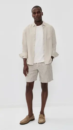ALEX CRANE Linen Playa Shirt