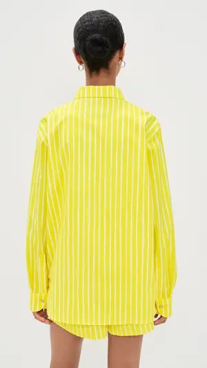 Marimekko Jokapoika Kioski Button-down Shirt With Striped Pattern