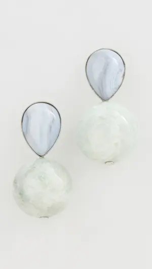 JENNIFER BEHR Allison Earrings - Jade