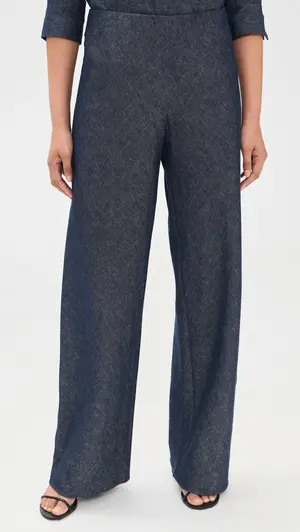 Vince Colette Chambray Bias Pants - Indigo