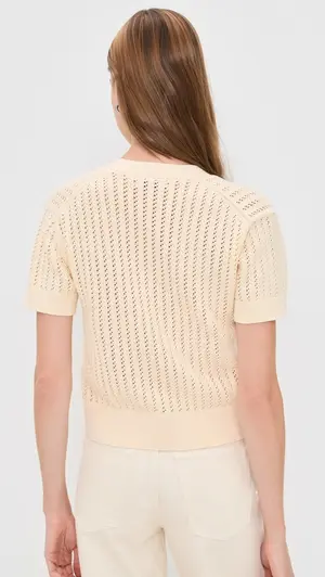 ANINE BING Flynne Cardigan - Cream