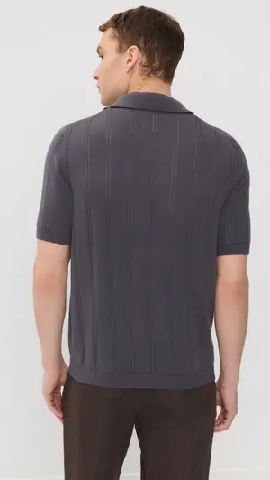 ALEX CRANE Lolo Sweater Polo - Ash