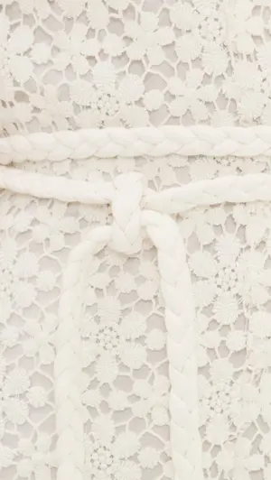 APIECE APART Rahel Tassel Mini Dress