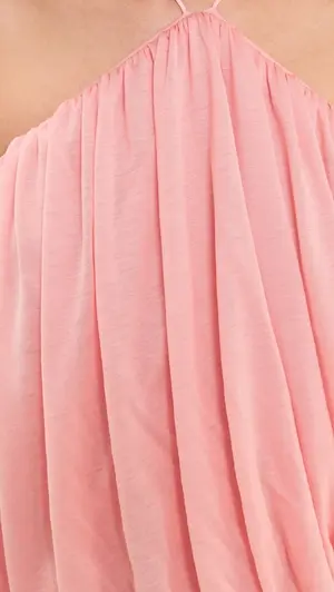 Rachel Comey Boba Halter Neck Bubble Hem Top