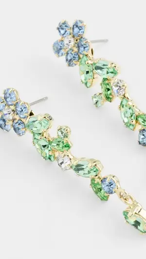 JENNIFER BEHR Jasmina Crystal Drop Earrings
