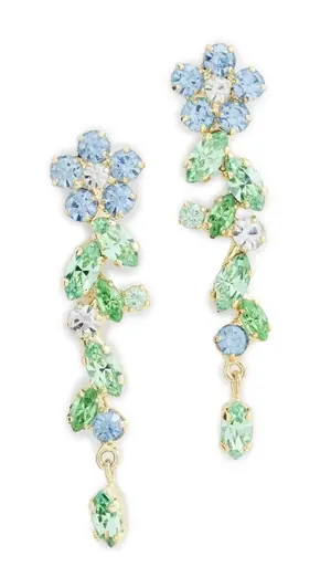 JENNIFER BEHR Jasmina Crystal Drop Earrings