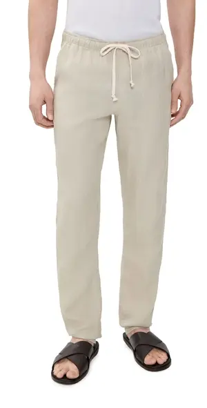 ALEX CRANE Linen Bo Pants - Bone