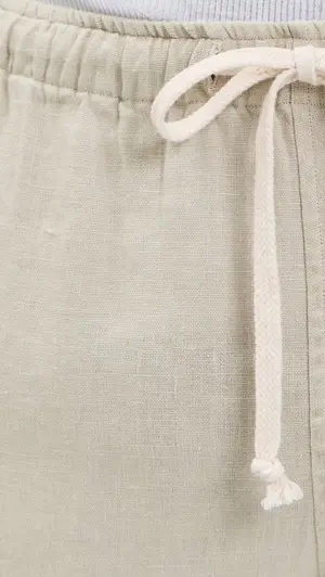ALEX CRANE Linen Bo Pants - Bone
