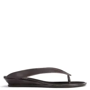GIUSEPPE ZANOTTI Leather Thong Sandals