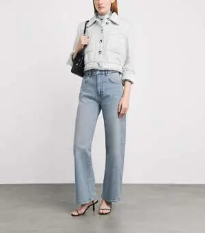 Paige Arellia Skimmer Barrel-leg Jeans - Blue