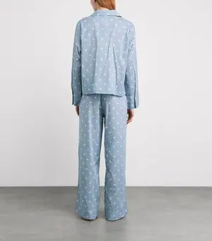 Polo Ralph Lauren Cotton Floral Stripe Pyjama Set