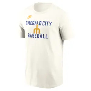 Nike Seattle Mariners Cooperstown '70s Inspired Mlb T-shirt - Brown