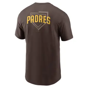 Nike San Diego Padres 2-hit Mlb T-shirt - Brown