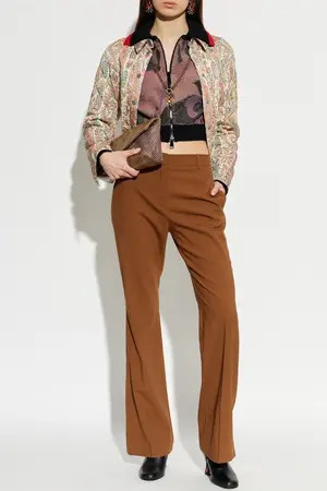 Etro Floral Abstract-patterned Cardigan - Multicolour