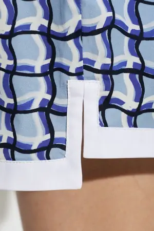 Marni Patterned Flared Shorts