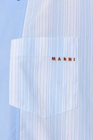 Marni Asymmetrical Shirt - Blue