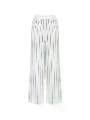 Lorena Antoniazzi Striped Drawstring Trousers
