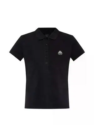 Moose Knuckles Logo-patch Piqué Polo Shirt