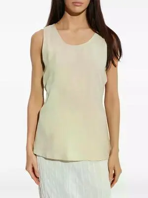 Hanro Sleeveless Blouse With Rear Tie