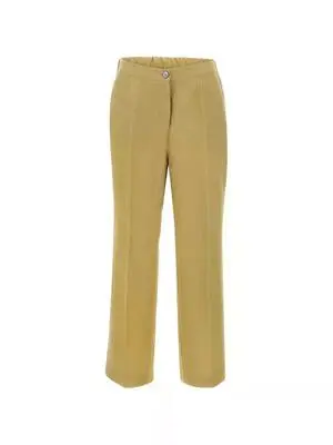 ELENA MIRÒ Wide-leg Linen Trousers