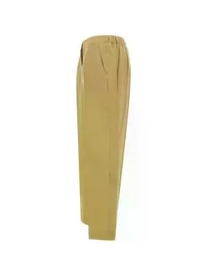 ELENA MIRÒ Wide-leg Linen Trousers