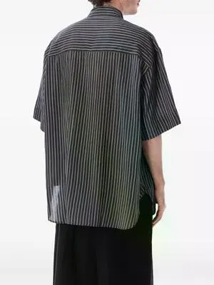 Studio Nicholson Striped Short-sleeve Shirt