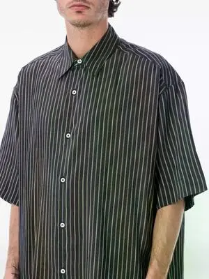 Studio Nicholson Striped Short-sleeve Shirt