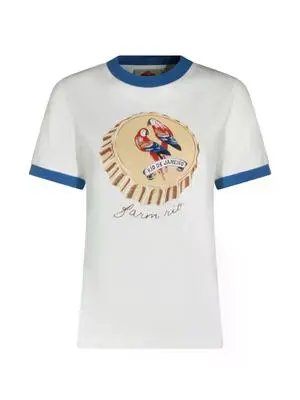 Farm Rio Graphic-print Ringer T-shirt