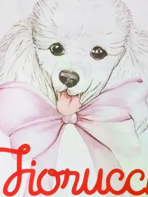 Fiorucci Poodle-print T-shirt - White