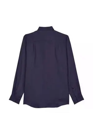 Vilebrequin Plain Linen Shirt - Blue