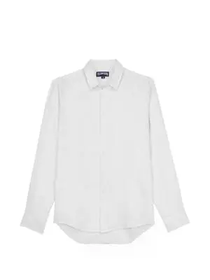 Vilebrequin Long-sleeve Linen Shirt - White