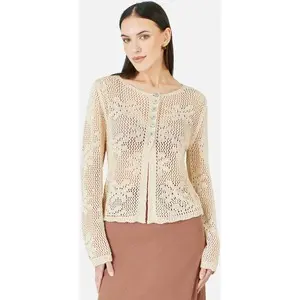 Yumi Long Sleeve Cardigans For Women