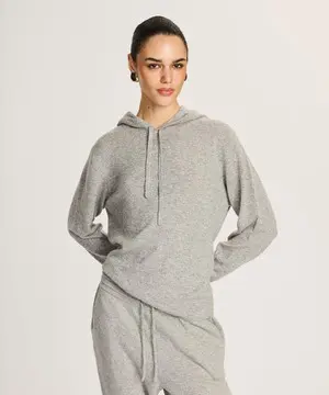 Naadam Printed Sweatshirts Hoodies For Women